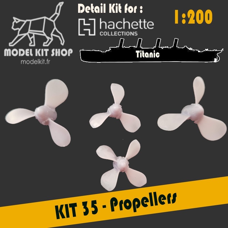 Modelkit.fr - KIT 35 - Les hélices