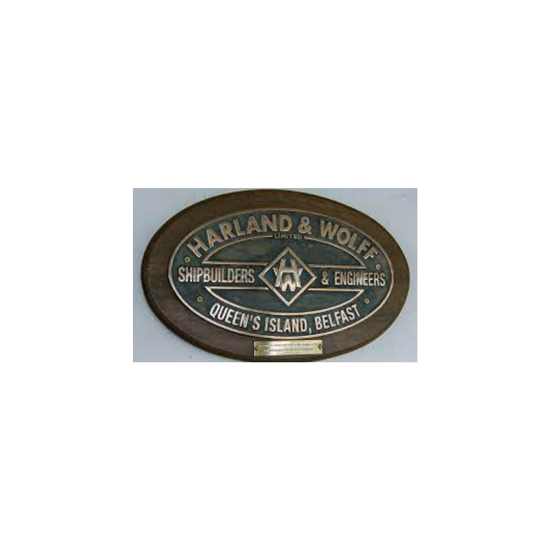 Modelkit.fr - 1:6 - Plaque du Titanic "Harland