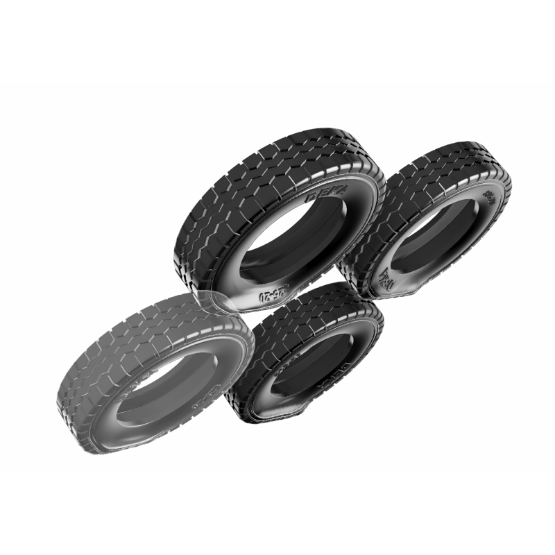 1:35 - SDKFZ 234/2 "Puma" - Wheels with flat or