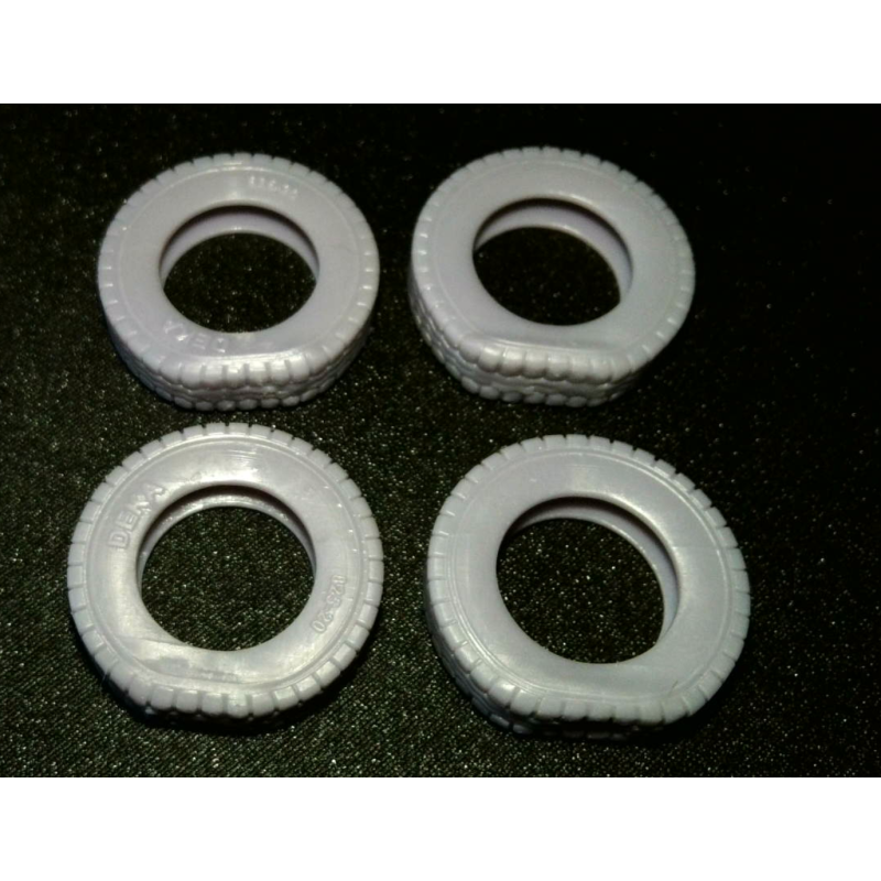 1:35 - SDKFZ 234/2 "Puma" - Wheels with flat or