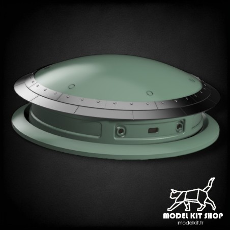 1:35 - WW1 Tourelle 75mm model 1905 - Fort de