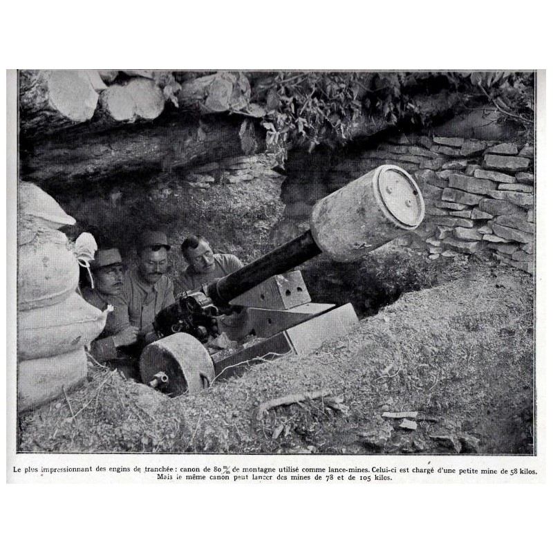 1:72 - WW1 - French Mine Thrower "Gatard"