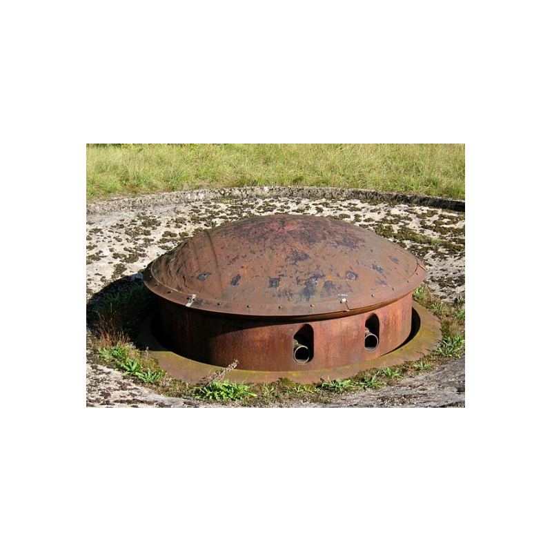 1:72 - WW2 - Maginot Line - 135mm turret type 1932