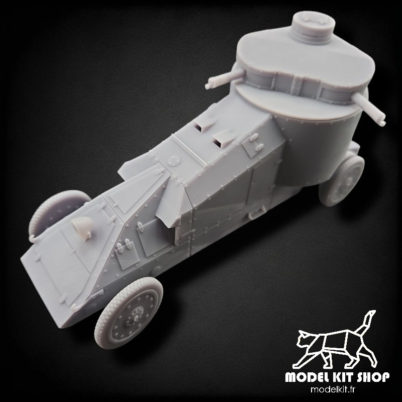 1:35 - WW1 - Russian machine gun "Mgebrov-Renault"