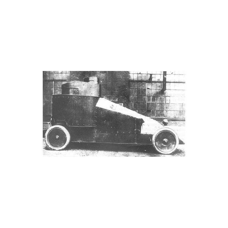 1:35 - WW1 - Russian machine gun "Mgebrov-Renault"