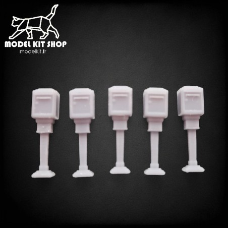 HO (1:87) - Mailboxes (1950's)