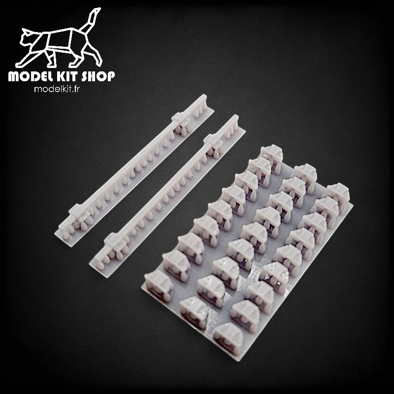 HO (1:87) - Locks for turntable