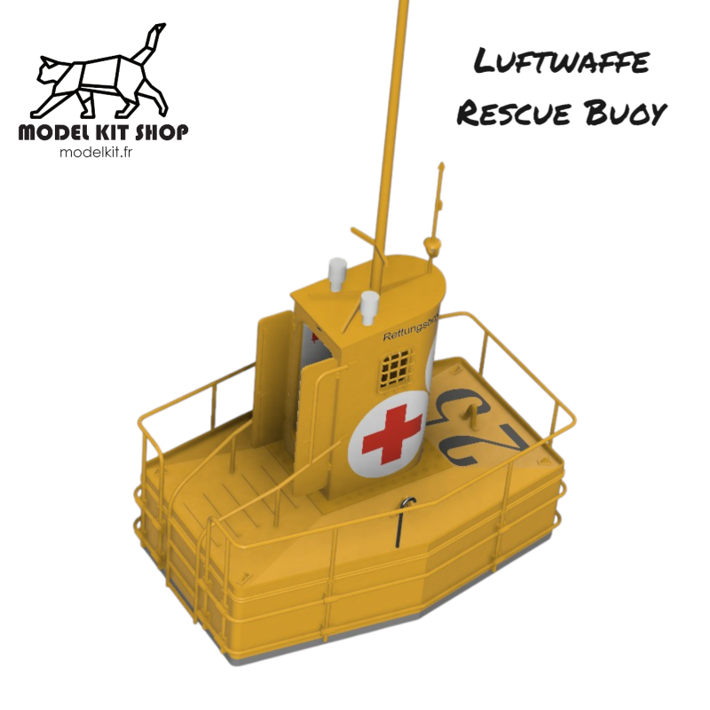 1:48 - WW2 Luftwaffe Rescue Buoy ("Rettungsboje")