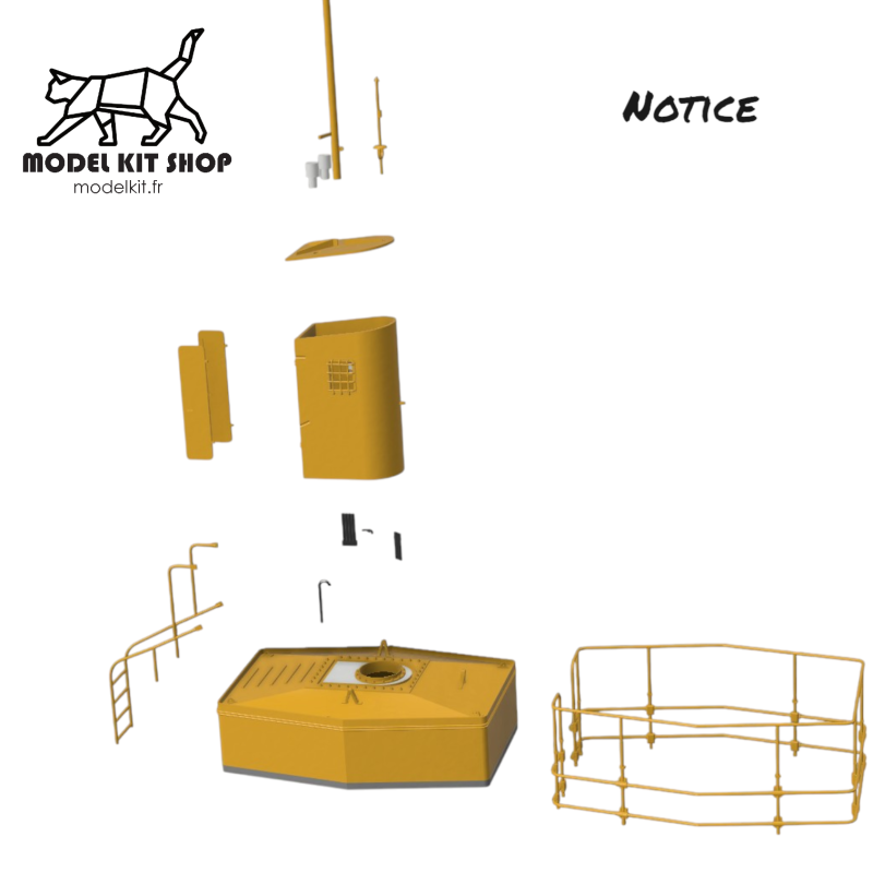 1:48 - WW2 Luftwaffe Rescue Buoy ("Rettungsboje")