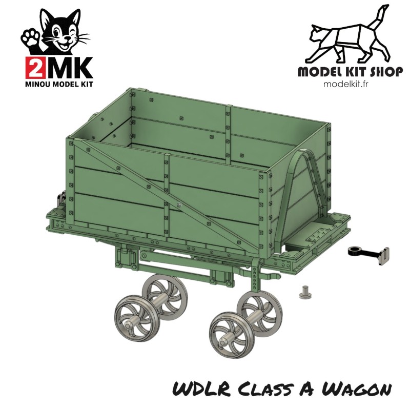 WDLR Class A - WW1 Faithful Reproduction of the British Wagon Narrow ...