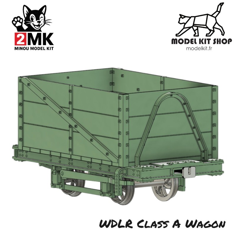 WDLR Class A - WW1 Faithful Reproduction of the British Wagon Narrow ...
