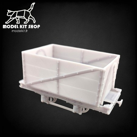 0 (1:43.5) - Wagon WDLR Class A - modelkit.fr