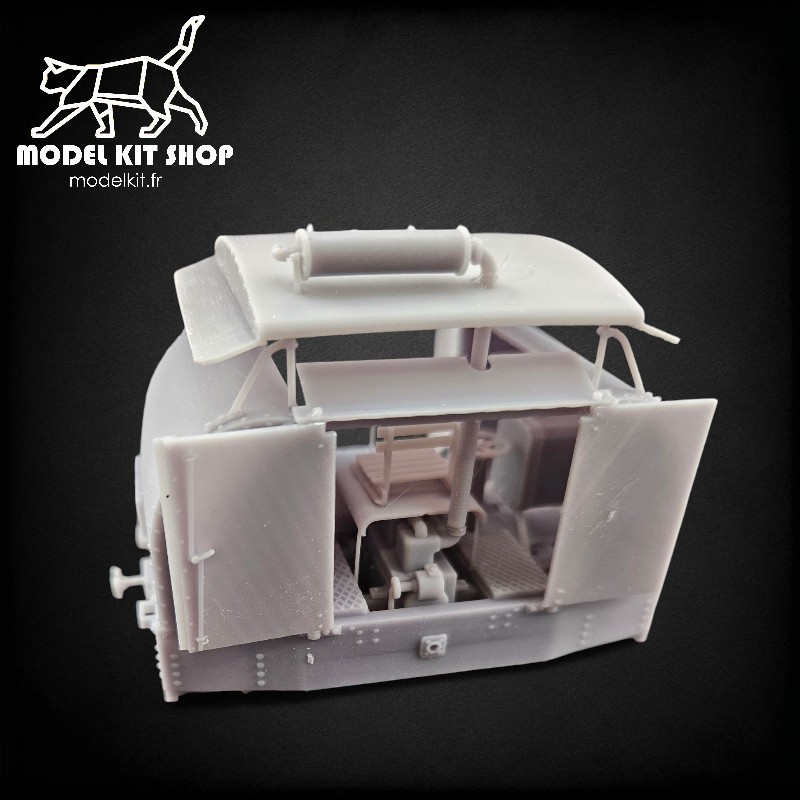 0 (1: 43.5) - WDLR SEMI-ARMOURED SIMPTX 40HP (with interior)