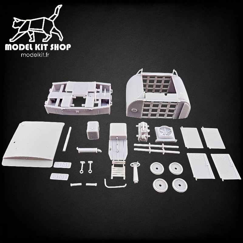 0 (1: 43.5) - WDLR SEMI-ARMOURED SIMPTX 40HP (with interior)