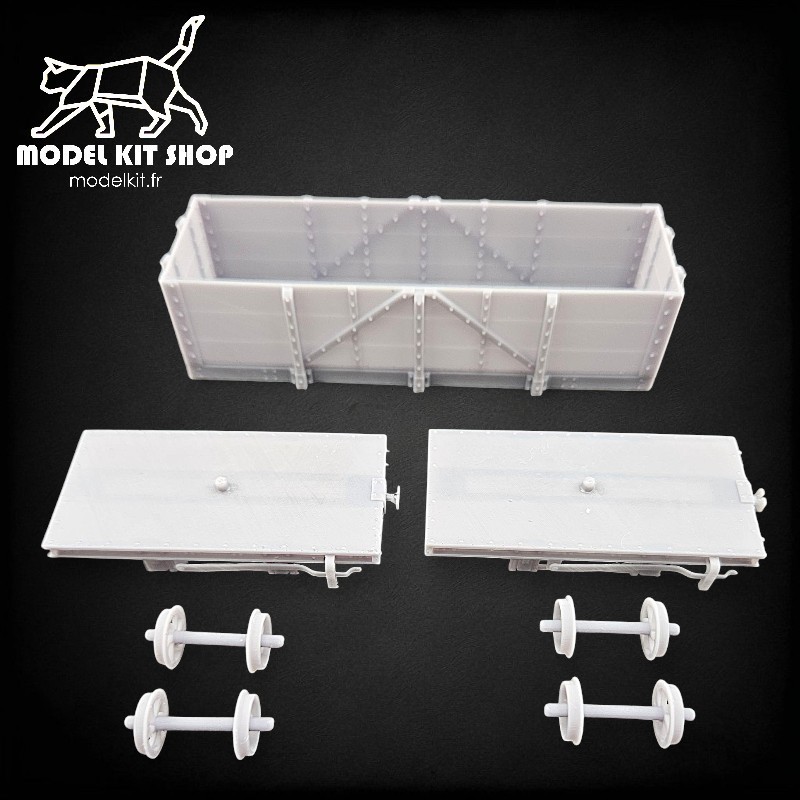 Modelkit.fr - 0 (1: 43.5) - WDLR CLASS C Wagon