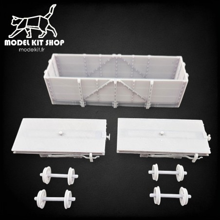 Modelkit.fr - 0 (1: 43.5) - WDLR CLASS C Wagon