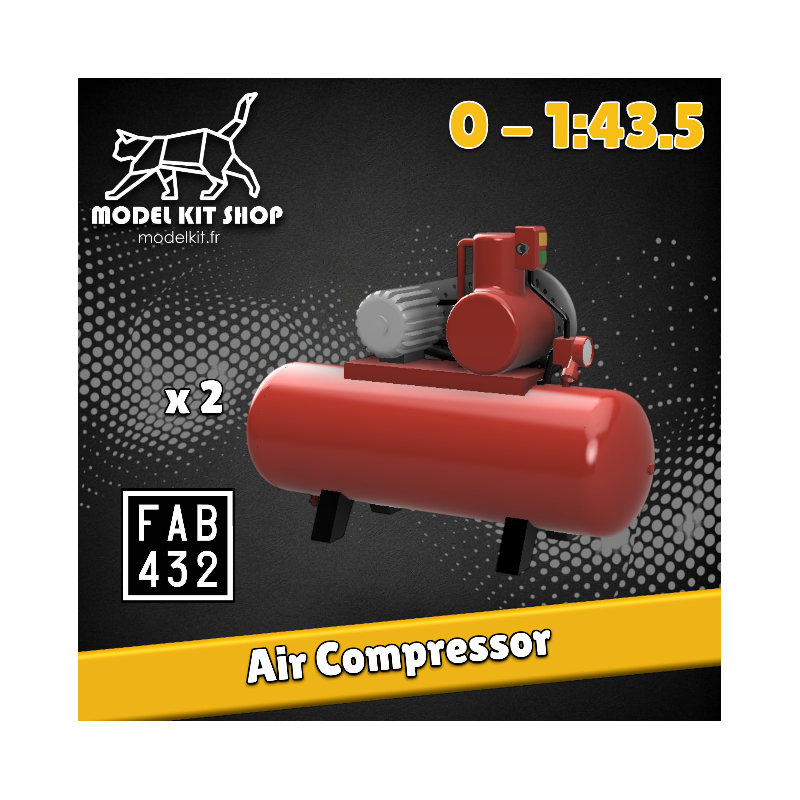 0 (1:43.5) - Compresseur à Air - modelkit.fr