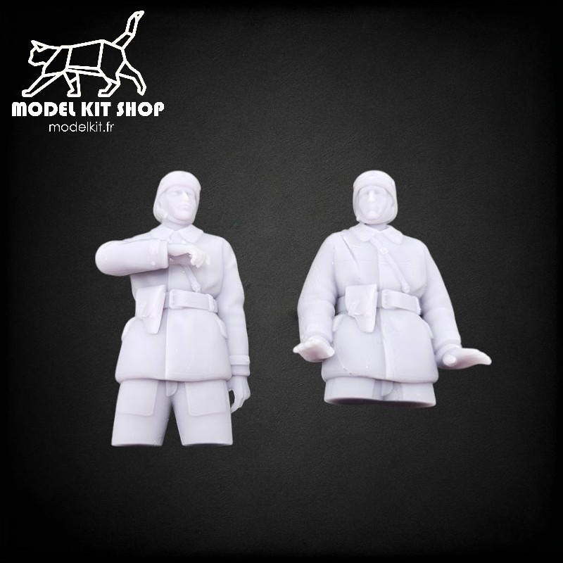 1:35 - WW2 French tanks (Torso)